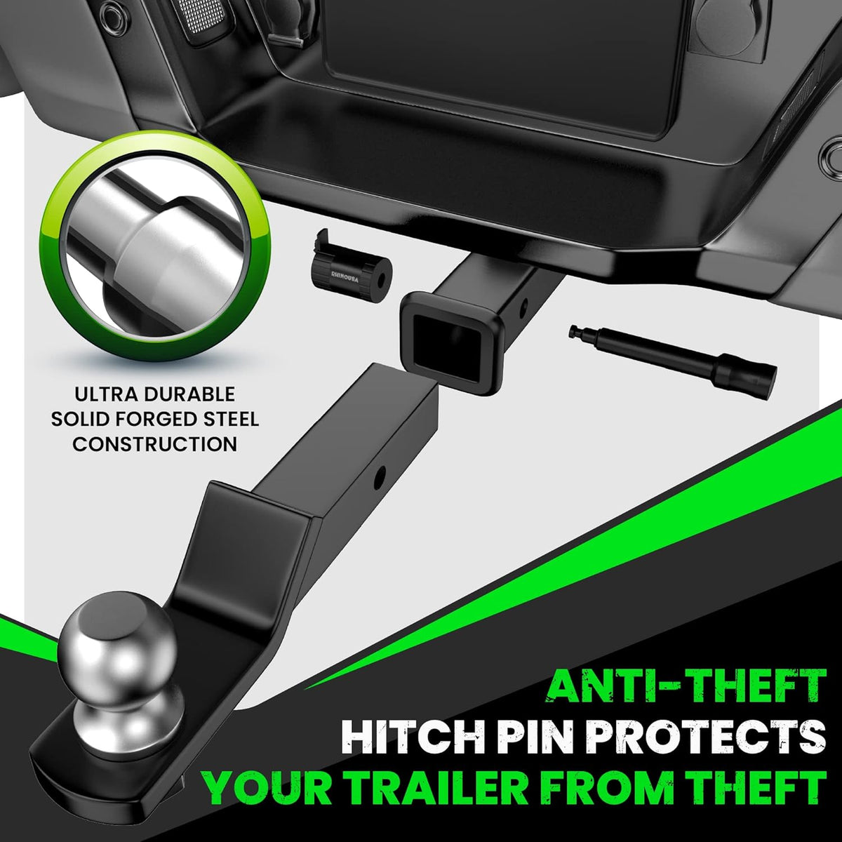 Best Locking Trailer Hitch Pin - Rhino USA