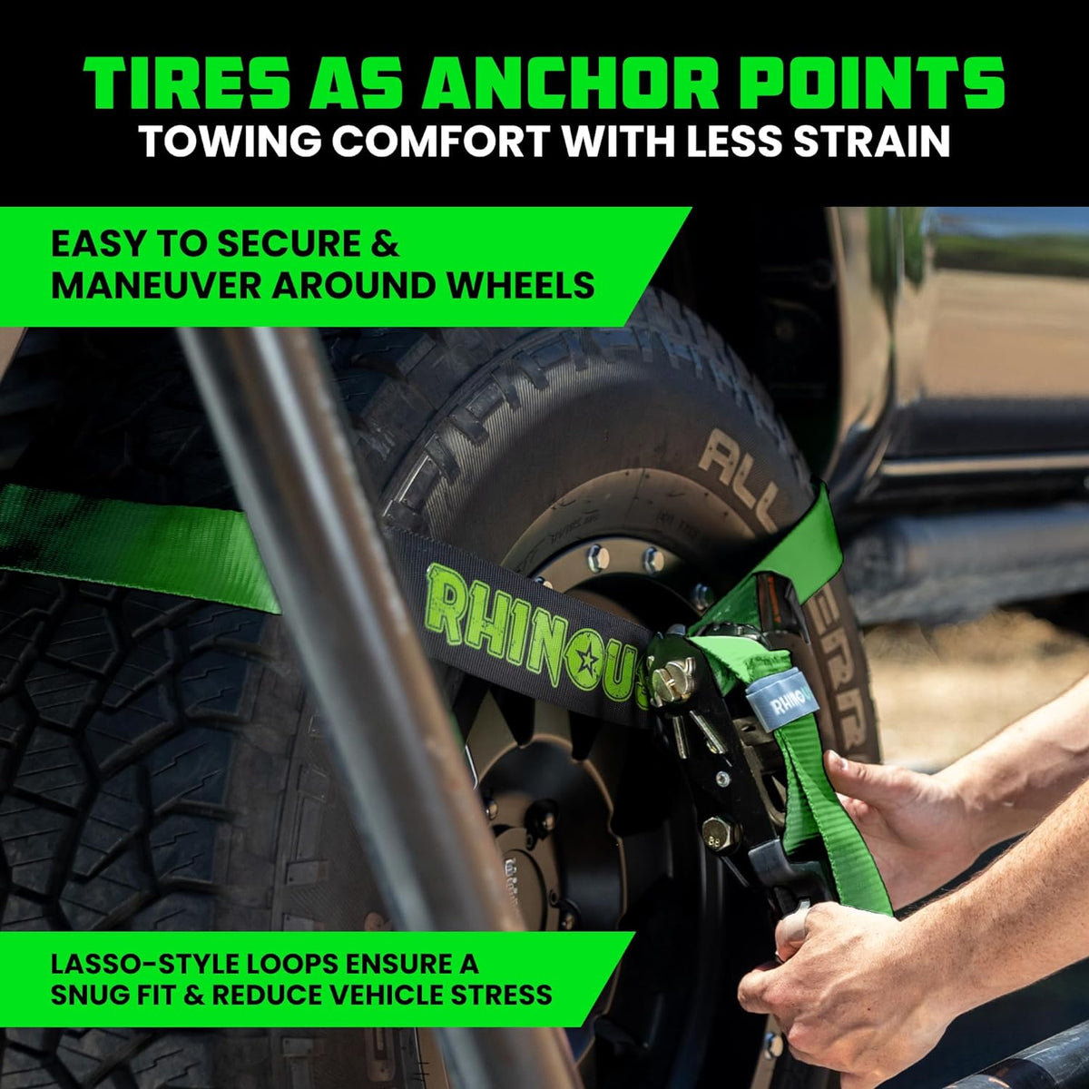 Recovery Gear Tie-Down Straps Camp & Overland Trailer & Hitch Accessories