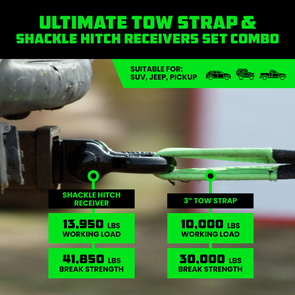 Recovery Gear Tie-Down Straps Camp & Overland Trailer & Hitch Accessories