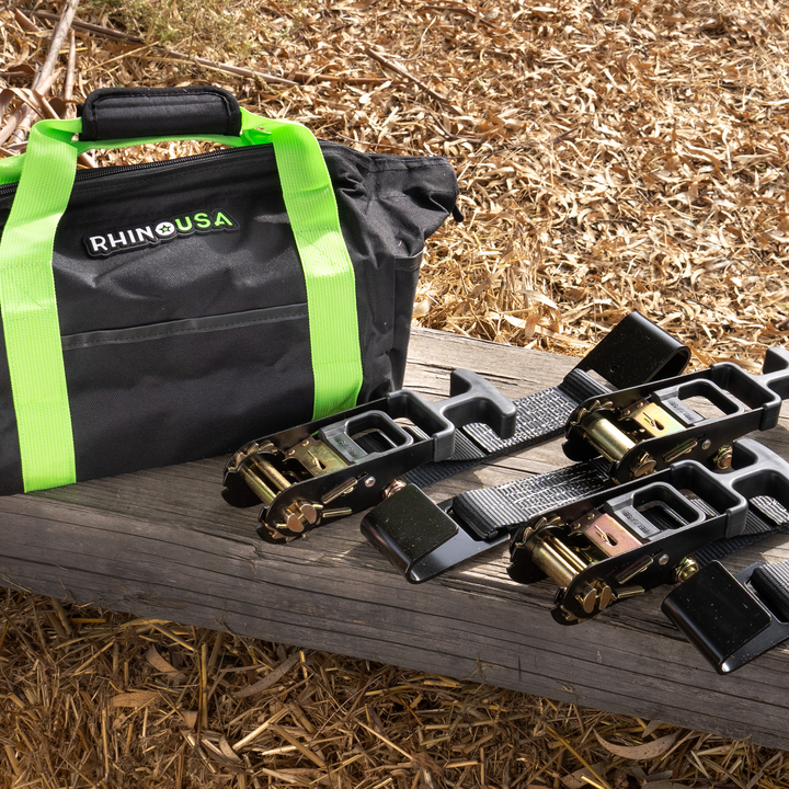 Each of our 2 Inch x 96 Inch Lasso Straps has a 10,000 lbs minimum breaking strength and a ...