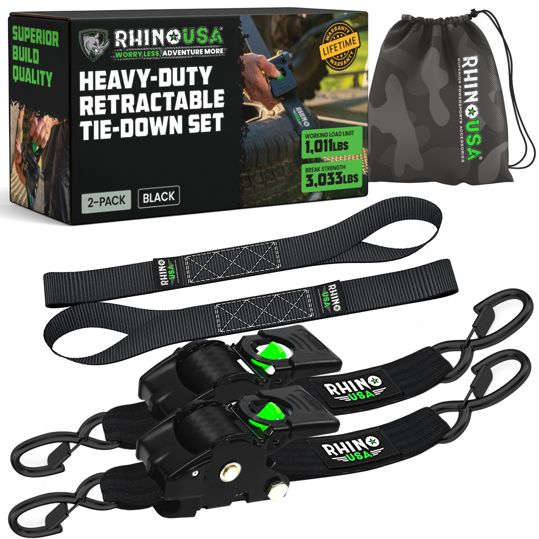Recovery Gear Tie-Down Straps Camp & Overland Trailer & Hitch Accessories