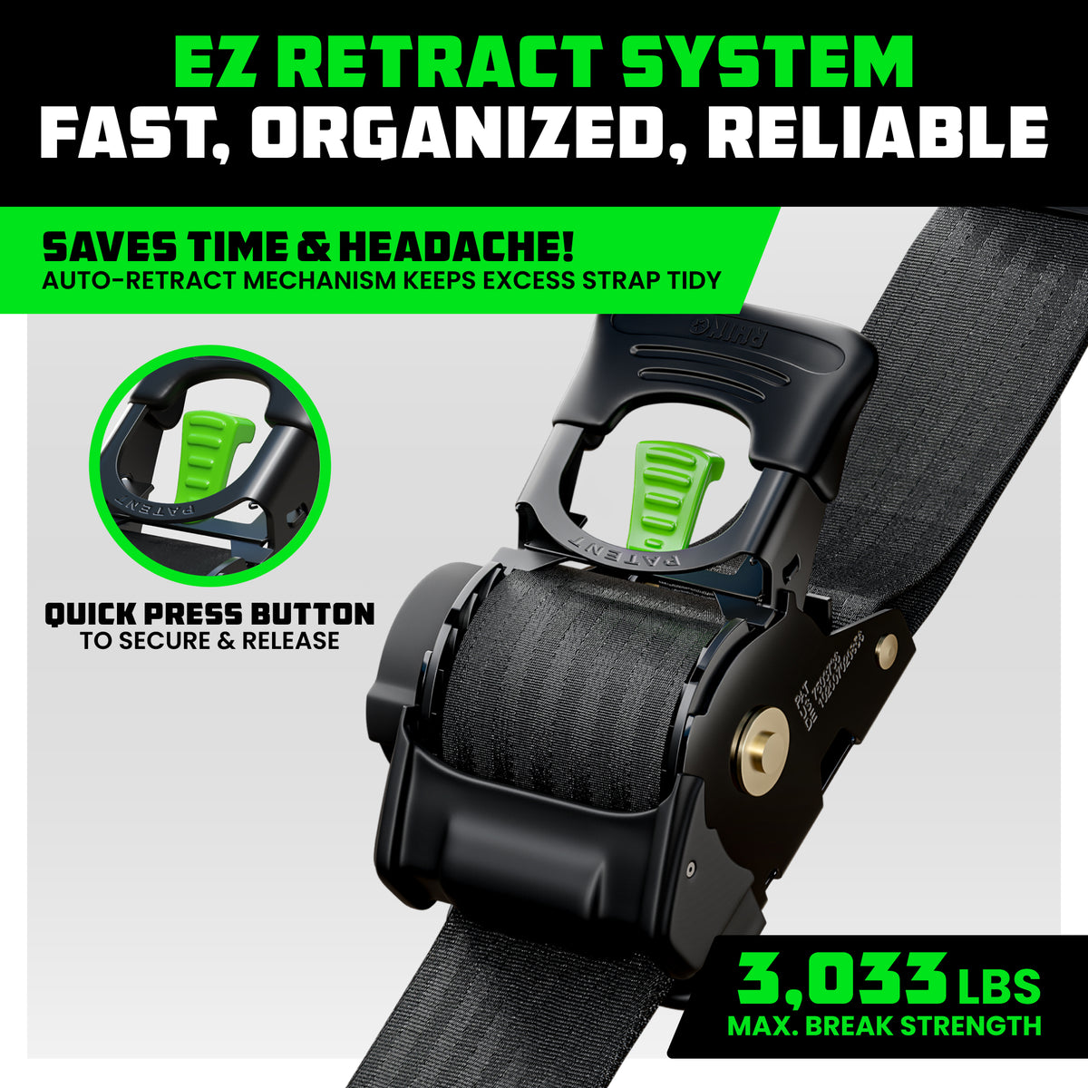 Recovery Gear Tie-Down Straps Camp & Overland Trailer & Hitch Accessories