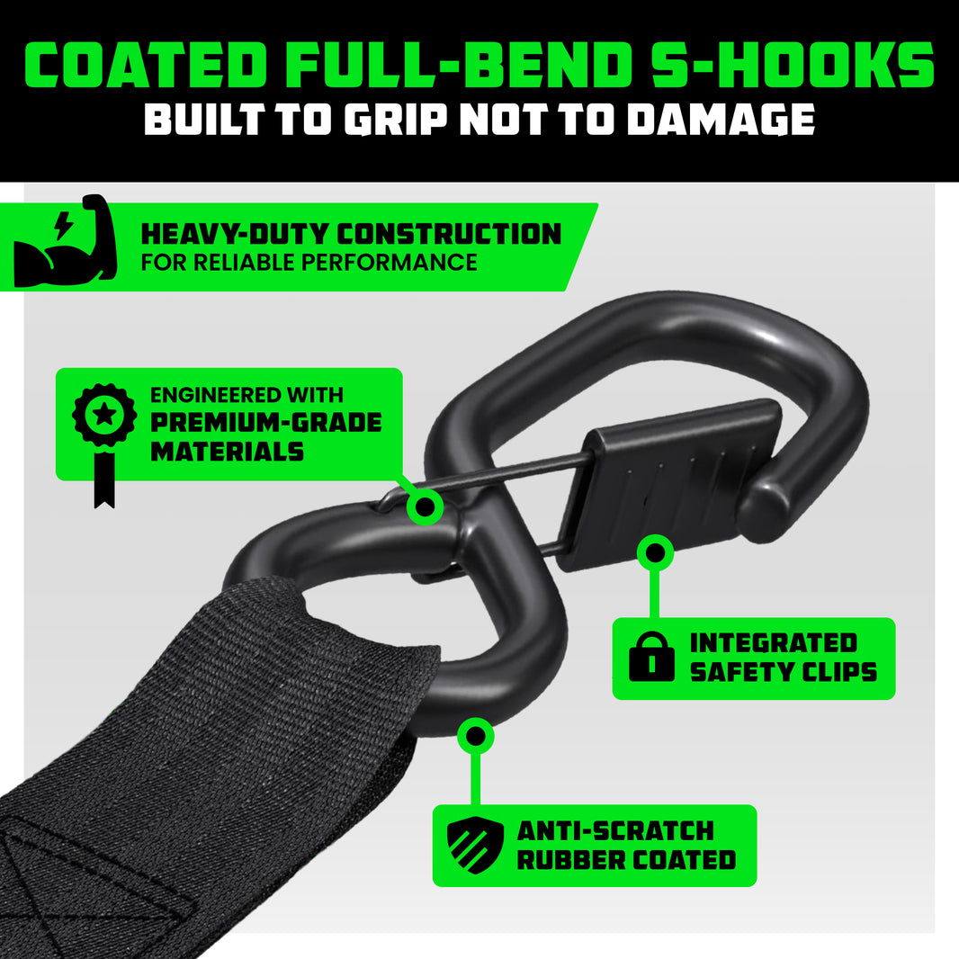 Recovery Gear Tie-Down Straps Camp & Overland Trailer & Hitch Accessories