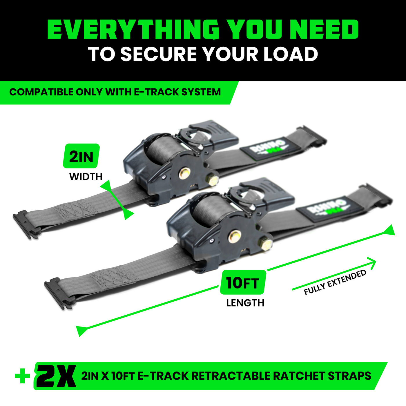 Recovery Gear Tie-Down Straps Camp & Overland Trailer & Hitch Accessories