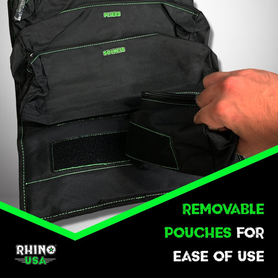 Ultimate UTV/4x4 Tool Roll Bag Organizer – Rhino USA