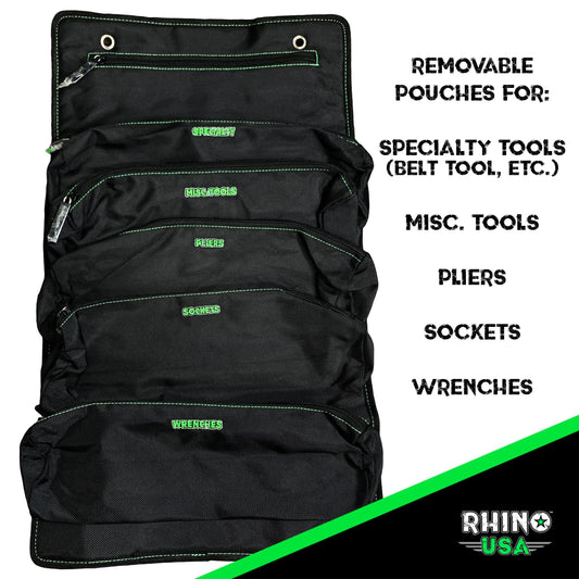 Ultimate UTV/4x4 Tool Roll Bag Organizer – Rhino USA